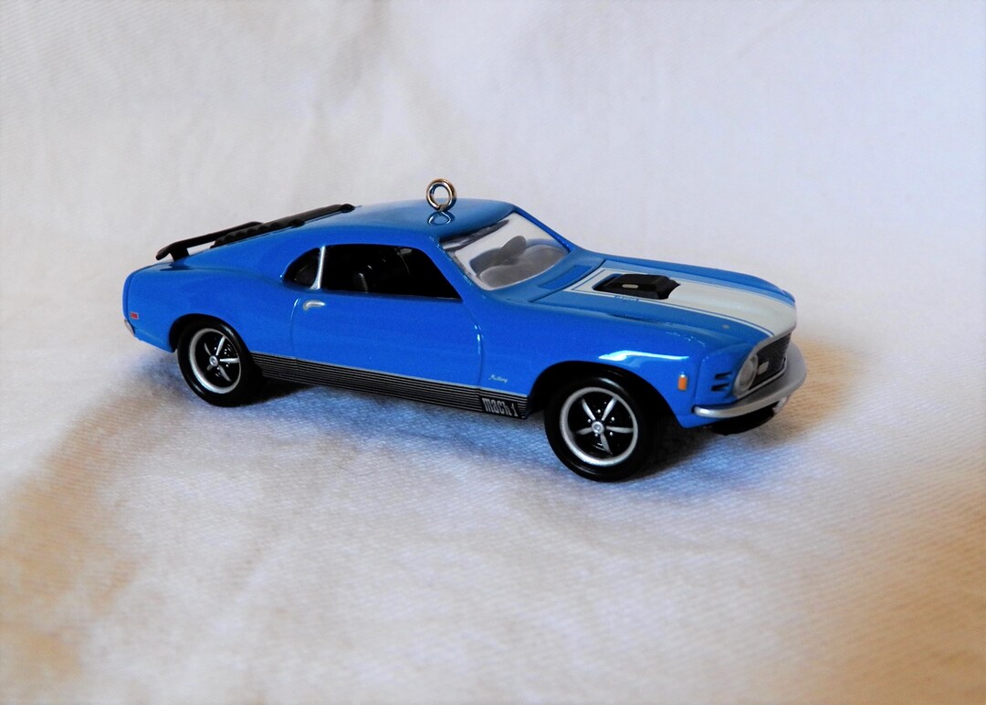 Vintage 2002 Hallmark 1970 Ford Mach I Mustang Classic American Cars ...