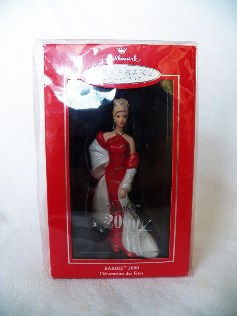Vintage 2000 Hallmark Barbie Collectors Club Ornament - Etsy