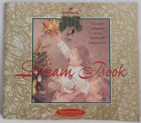 1999 Hallmark Dream Book | Etsy