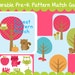 Forest Color Match Folder Game Woodland Printable - Instant Download ...
