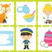 Reading Folder Game - CVC Word Picture Match Kindergarten 1st Grade ...