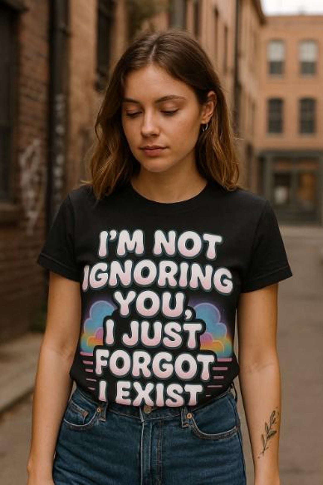 I Forgot I Exist Gen Z Humor Shirt Unisex Shirt, Soft Girl Aesthetic ...