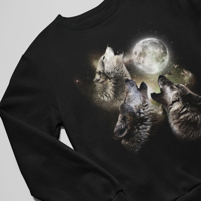 Galaxy Wolf Hoodie - Etsy