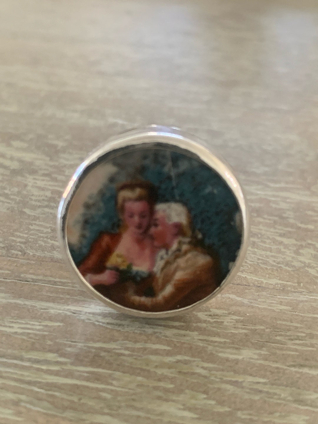 Ring Made From Vintage China - Etsy