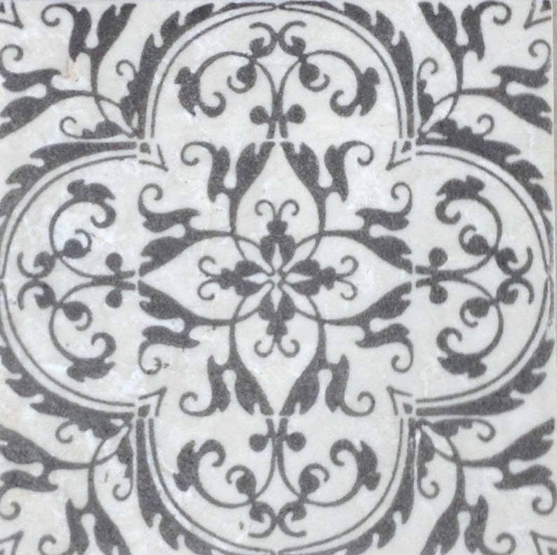 Decorative Etched Marble for Kitchen Backsplash Tile - Etsy