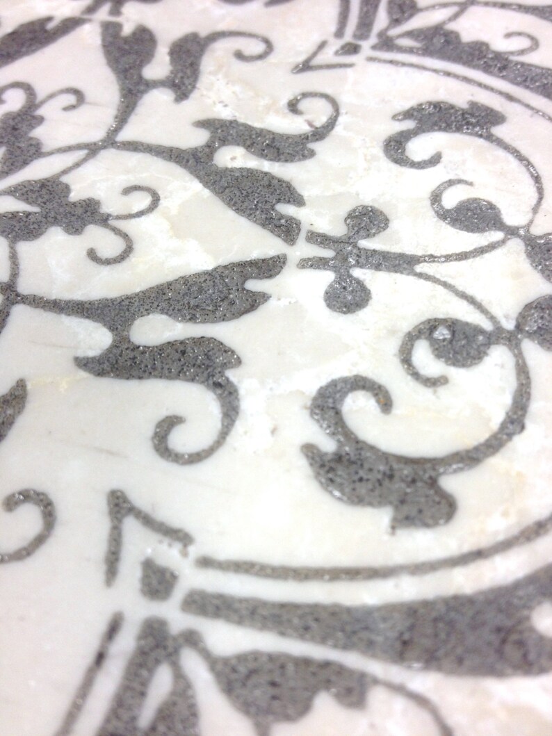 Decorative Etched Marble for Kitchen Backsplash Tile - Etsy