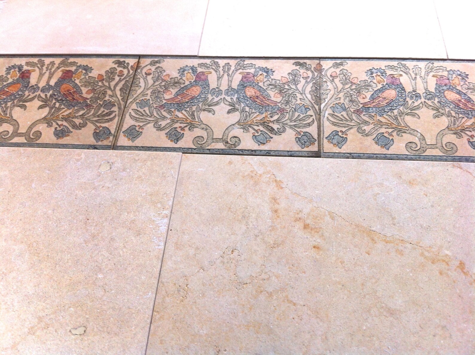 Decorative Etched Stone With With Hand Painted Morning Call - Etsy