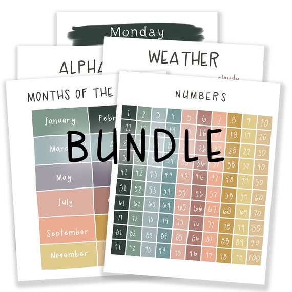 Early Learning Bundle DIGITAL | Etsy