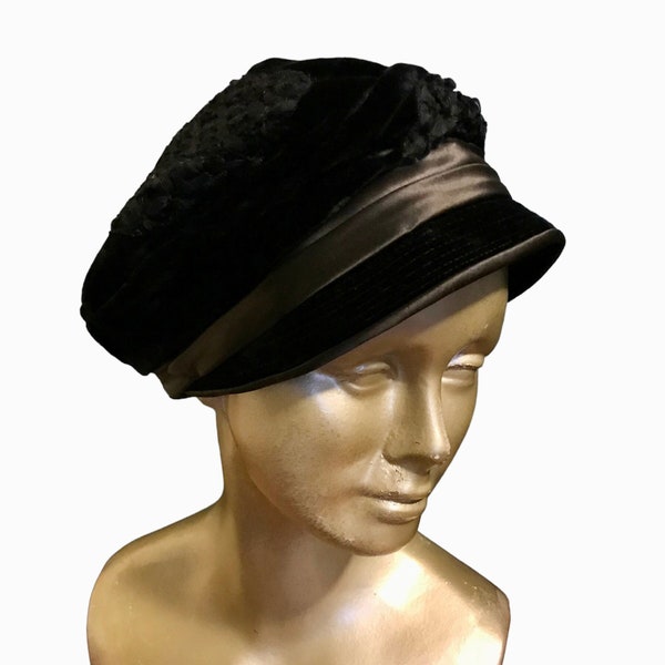Velvet Hat - Etsy