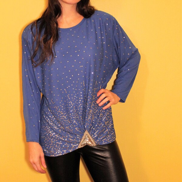 Glitter Blouse - Etsy