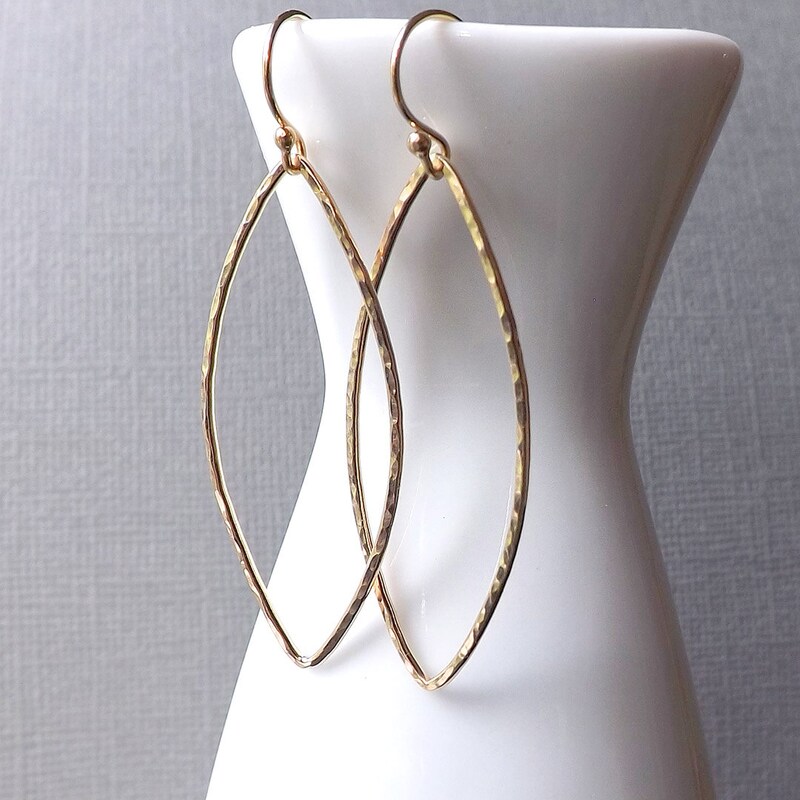Almond Earrings - Etsy