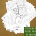Tree Change Dolls® Colouring Book, Original Drawings by Sonia Singh - Etsy