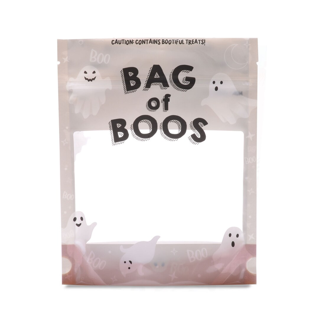 Bag of Boos Cookie Pouch (6.5in X 8in X 2.5in) (10 per Pack) - Etsy