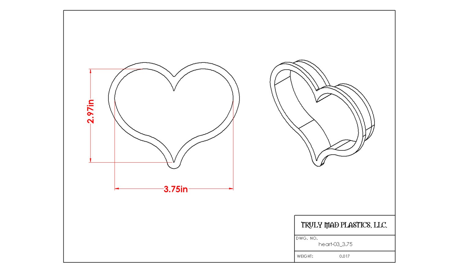 Chubby Heart 03 3.75 - Etsy
