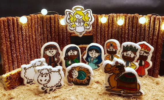 Manger Set 05 12 Cutters Included - Etsy