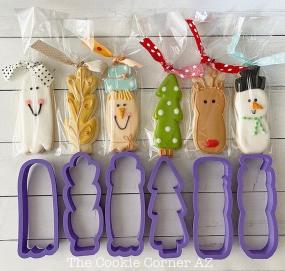 Set of 6 Cookie Sticks the Cookie Corner AZ - Etsy