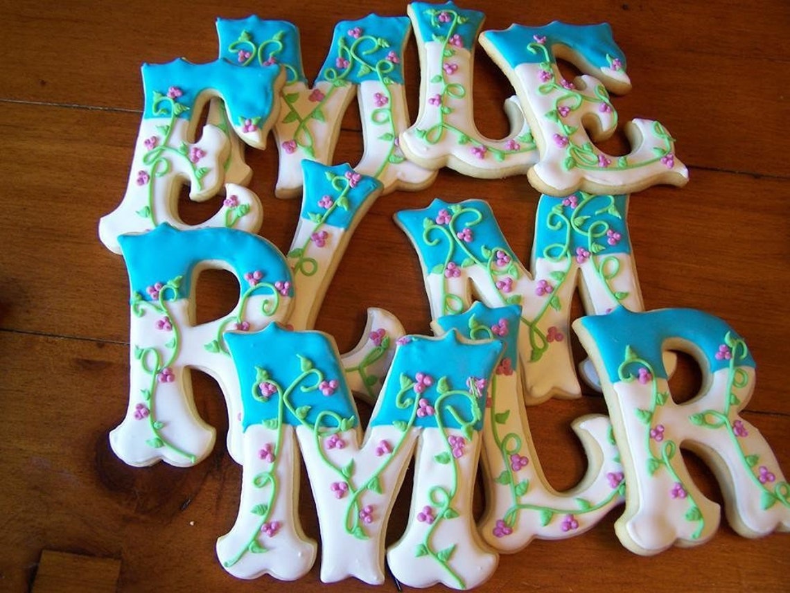 4 Fancy Alphabet Set Cutters - Etsy