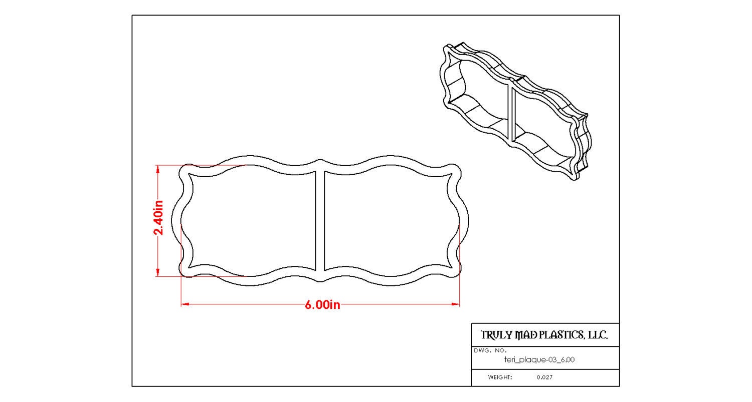 Teri Plaque 03 6" - Etsy