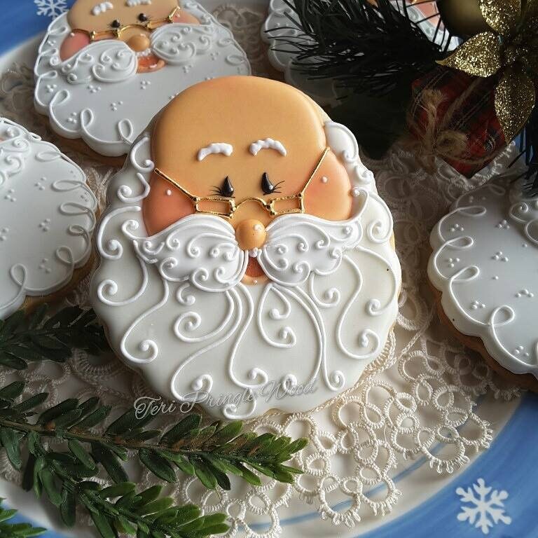 Santa Face 05 Cookie Cutter - Etsy