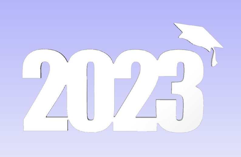 2023 Graduation Sign File - Etsy