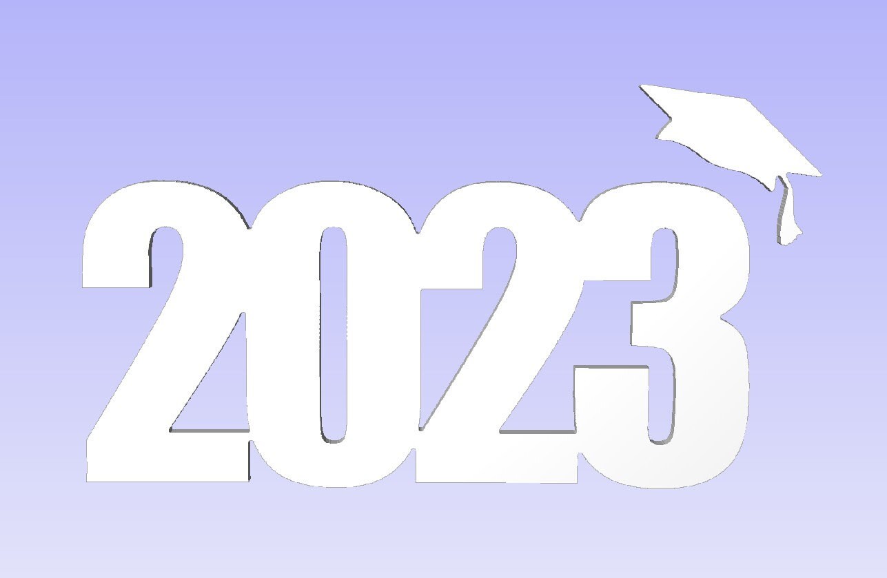 2023 Graduation Sign File - Etsy
