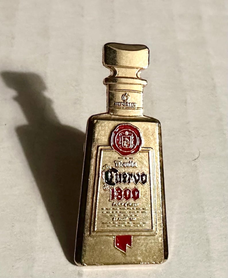 Vintage Jose Cuervo 1800 Tequila Bottle Quality Lapel Pin Tie Tack - Etsy