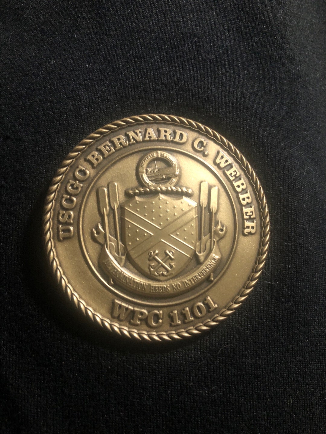 US Coast Guard USCGC Bernard C. Webber WPC 1101 Coin Token - Etsy
