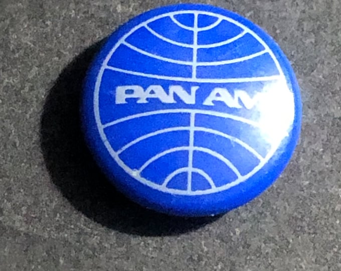 Vintage PAN AM AIRLINES 1960's Junior Clipper Pilot Metal Kiddie Wings ...