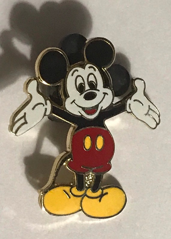Vintage Disney Mickey Mouse Club enameled pin lapel/tie tack | Etsy