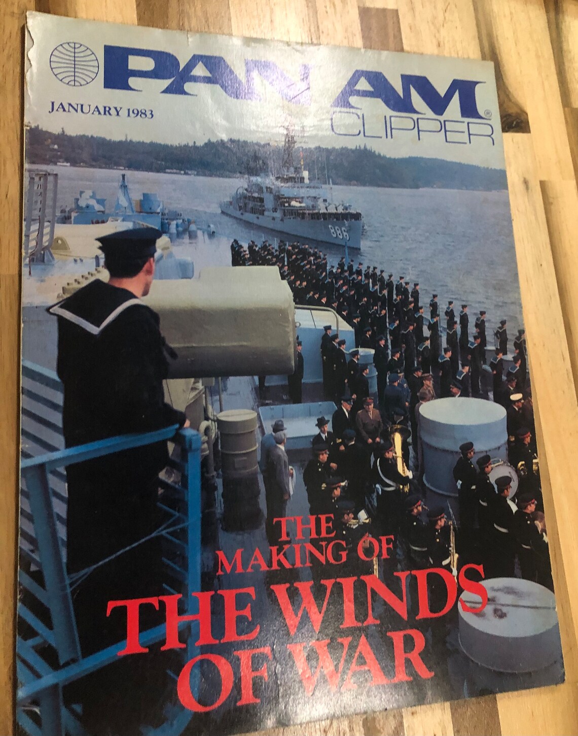 Vintage PAN AM CLIPPER Airlines Passenger In-flight January 1983 ...