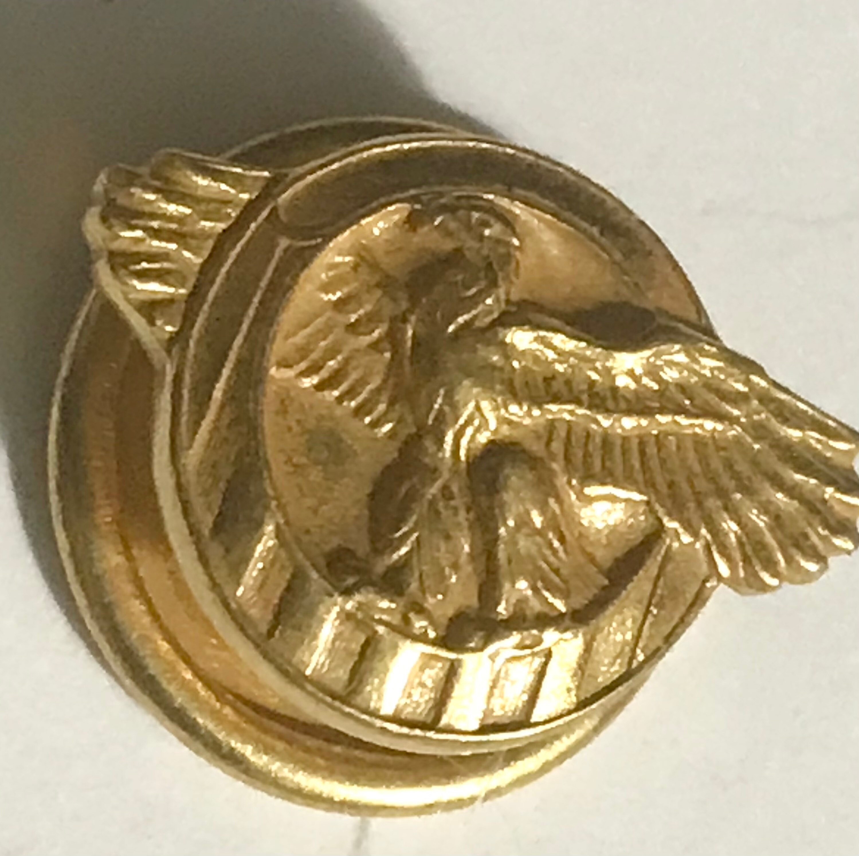 WWII US Air Force Ruptured Duck Button “pin” Cufflink Lapel Button - Etsy