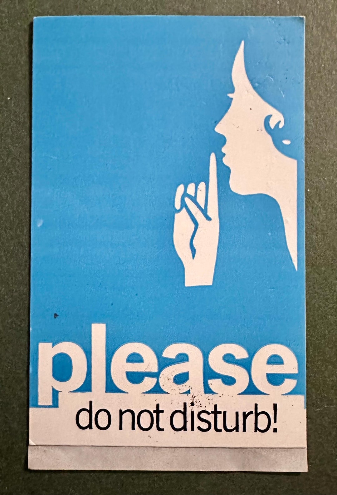 Vintage Airlines 1960s Airline Please Do Not Disturb Airplane In-flight ...