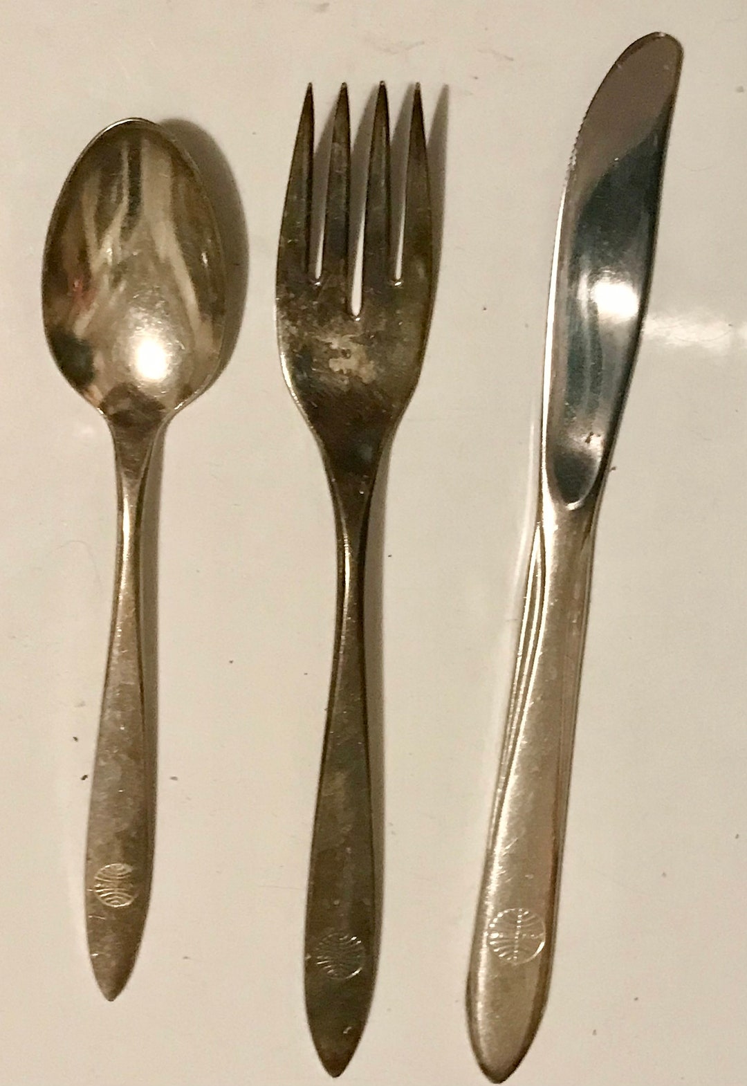 Vintage Pan Am Airlines in Flight Airplane Silverplate - Etsy