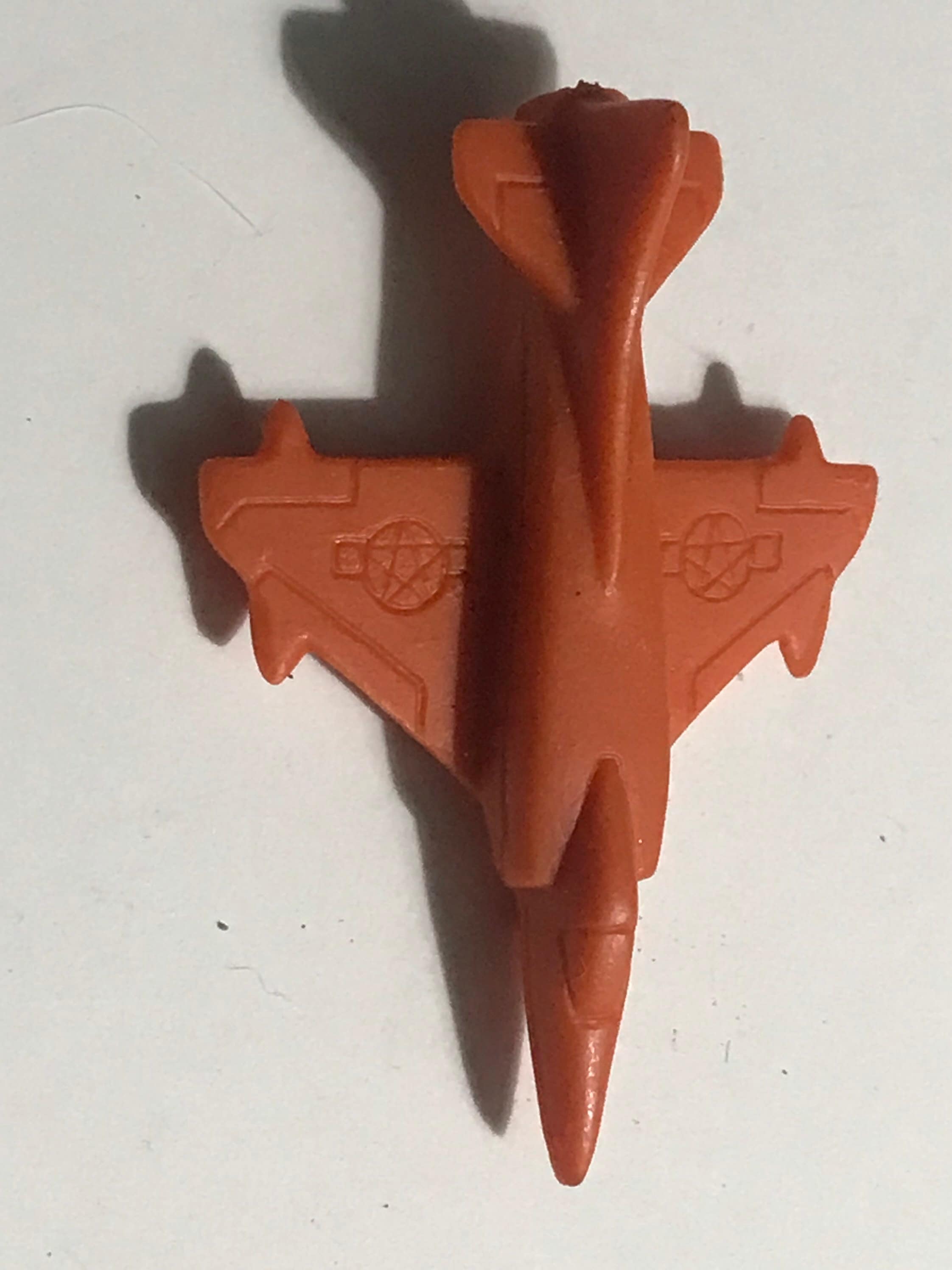 Vtg 70s Matchbox Lesney Jet Airplane Rubber Erasers Orange Skyhawk ...
