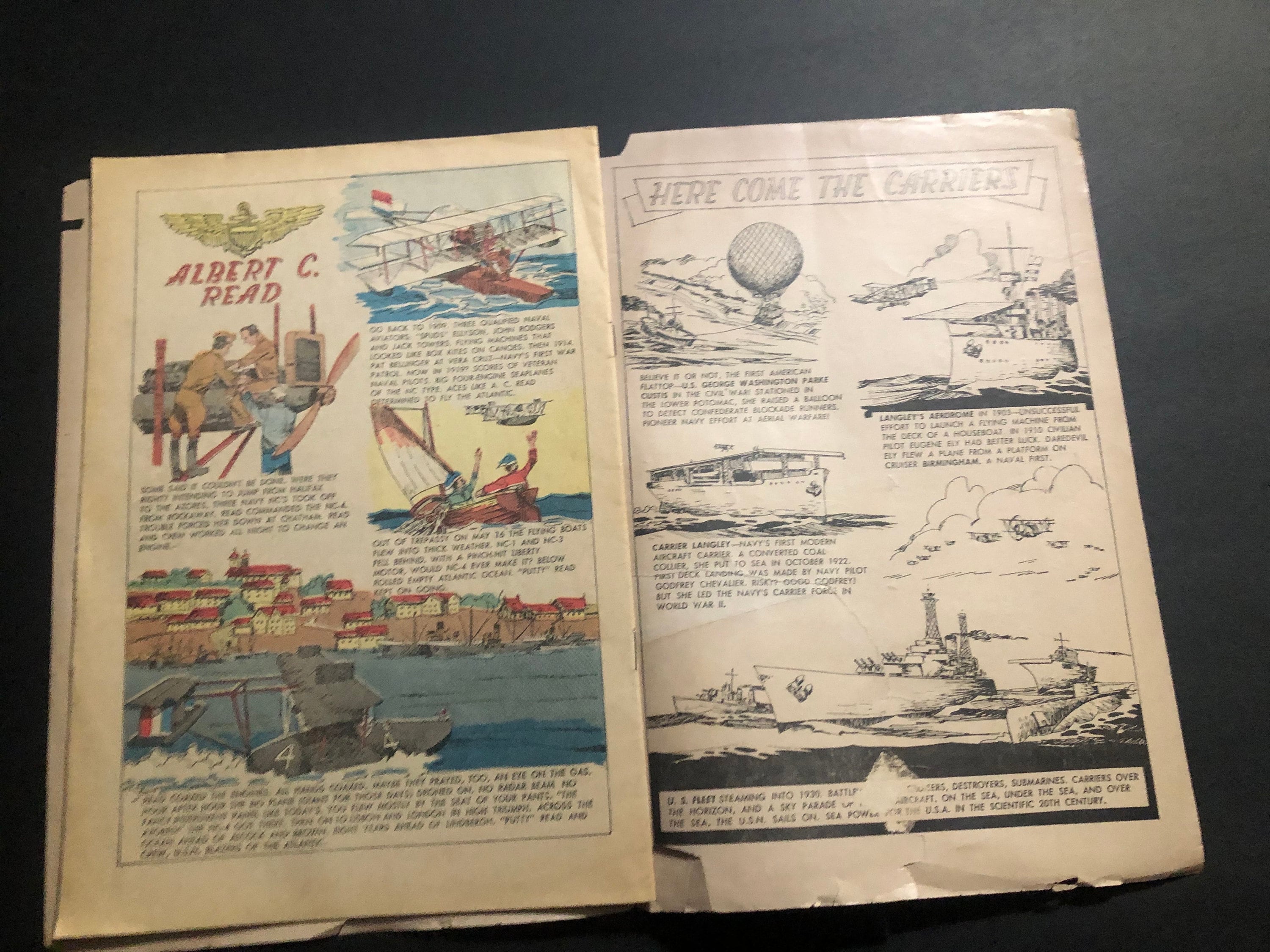Vintage U.S. Navy History and Tradition 1959 Recruitment Promotional ...