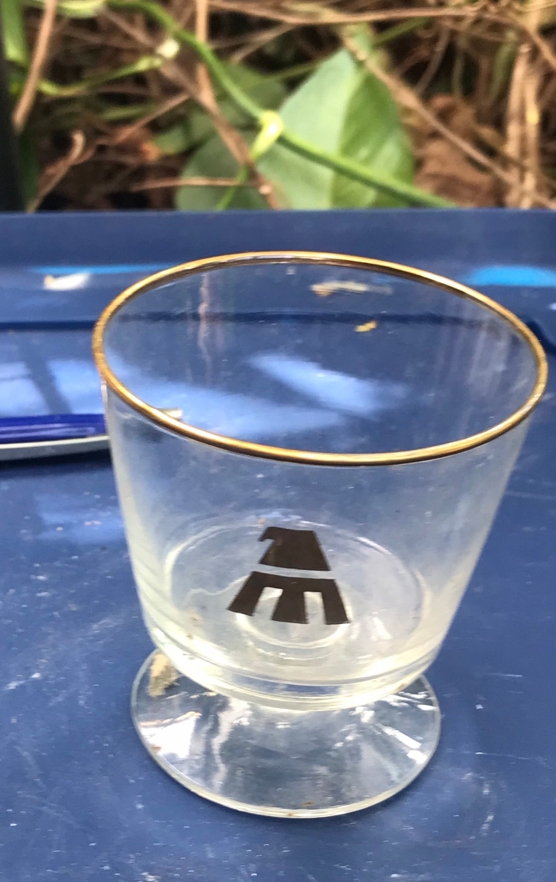 Vintage Pan Am Airlines Mexicana Air First Class Glass Mexico Airline ...