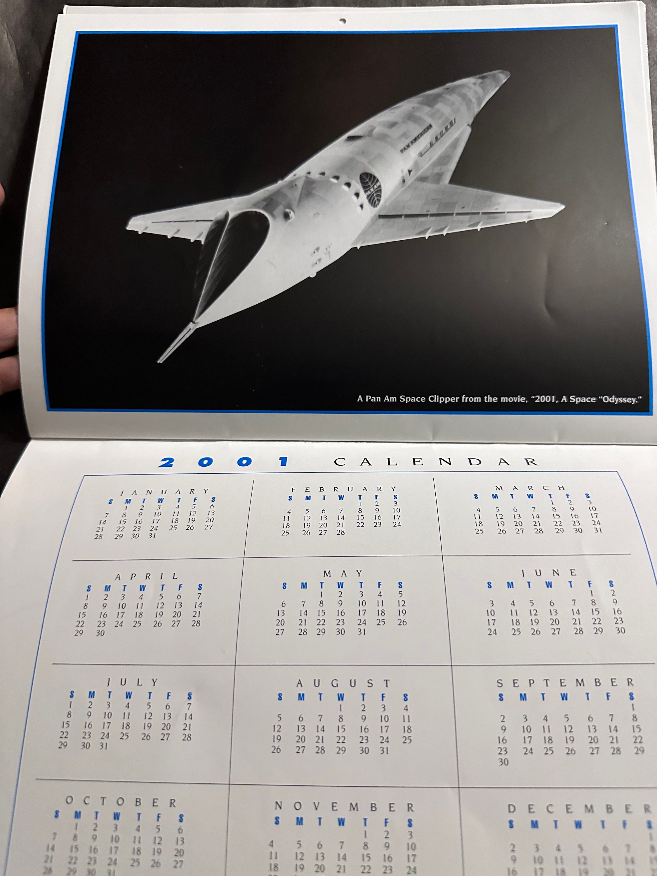 Pan Am Airlines Flight Attendant Stewardess Pan Am World Wings Calendar ...