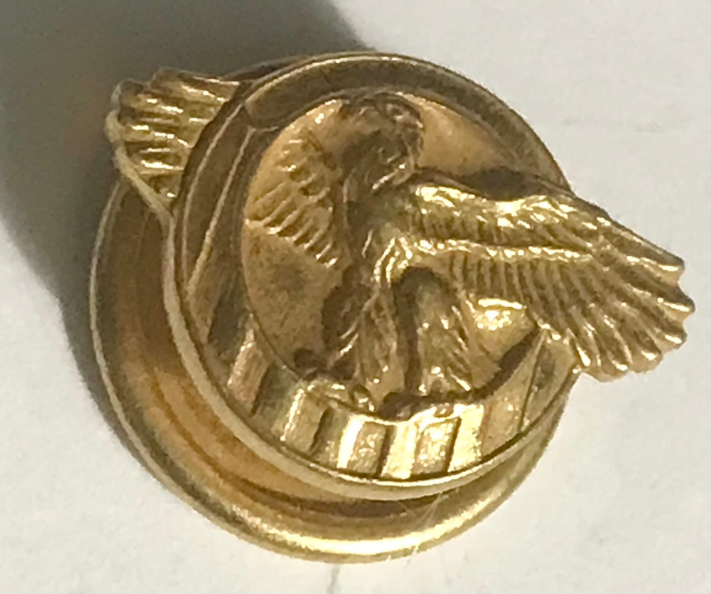 WWII US Air Force Ruptured Duck Button pin Cufflink Lapel Button - Etsy