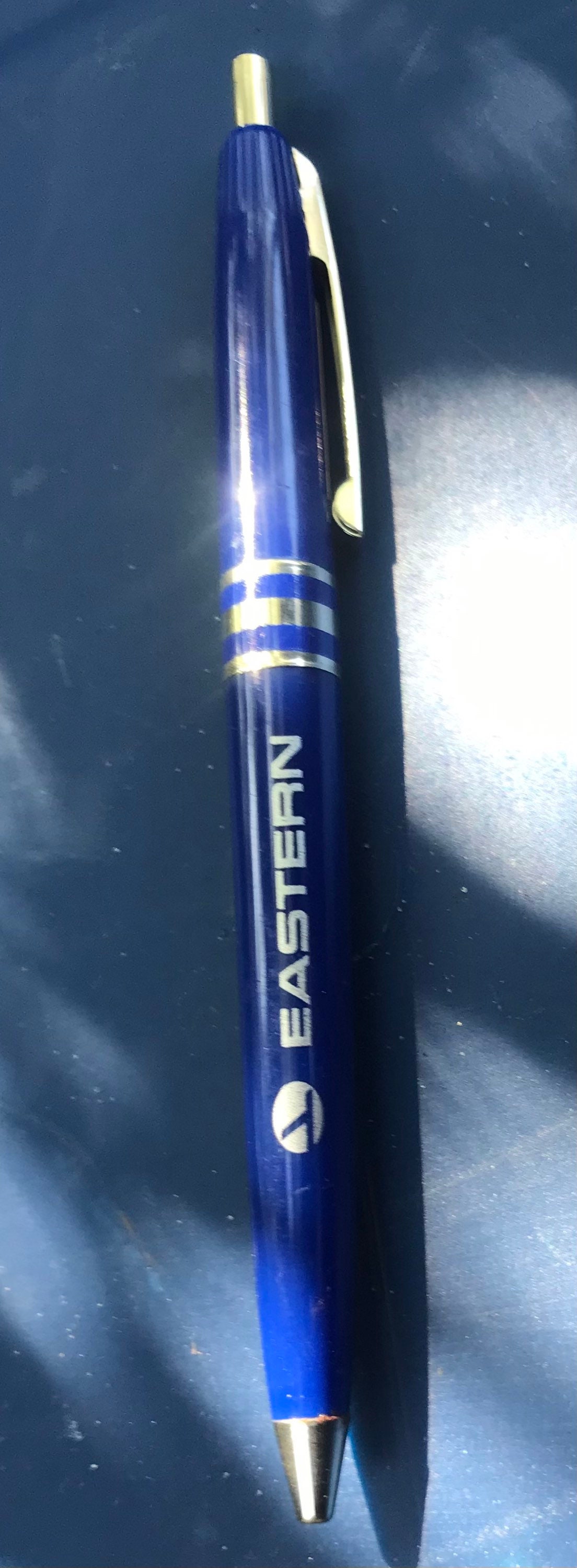 Vintage Eastern Airlines EAL Airplane 5” Kwik Klik Ballpoint Pen USA ...