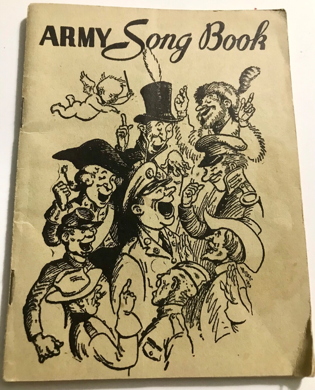 Vintage 1941 WWII U.S. Army Song Book Original property of US - Etsy