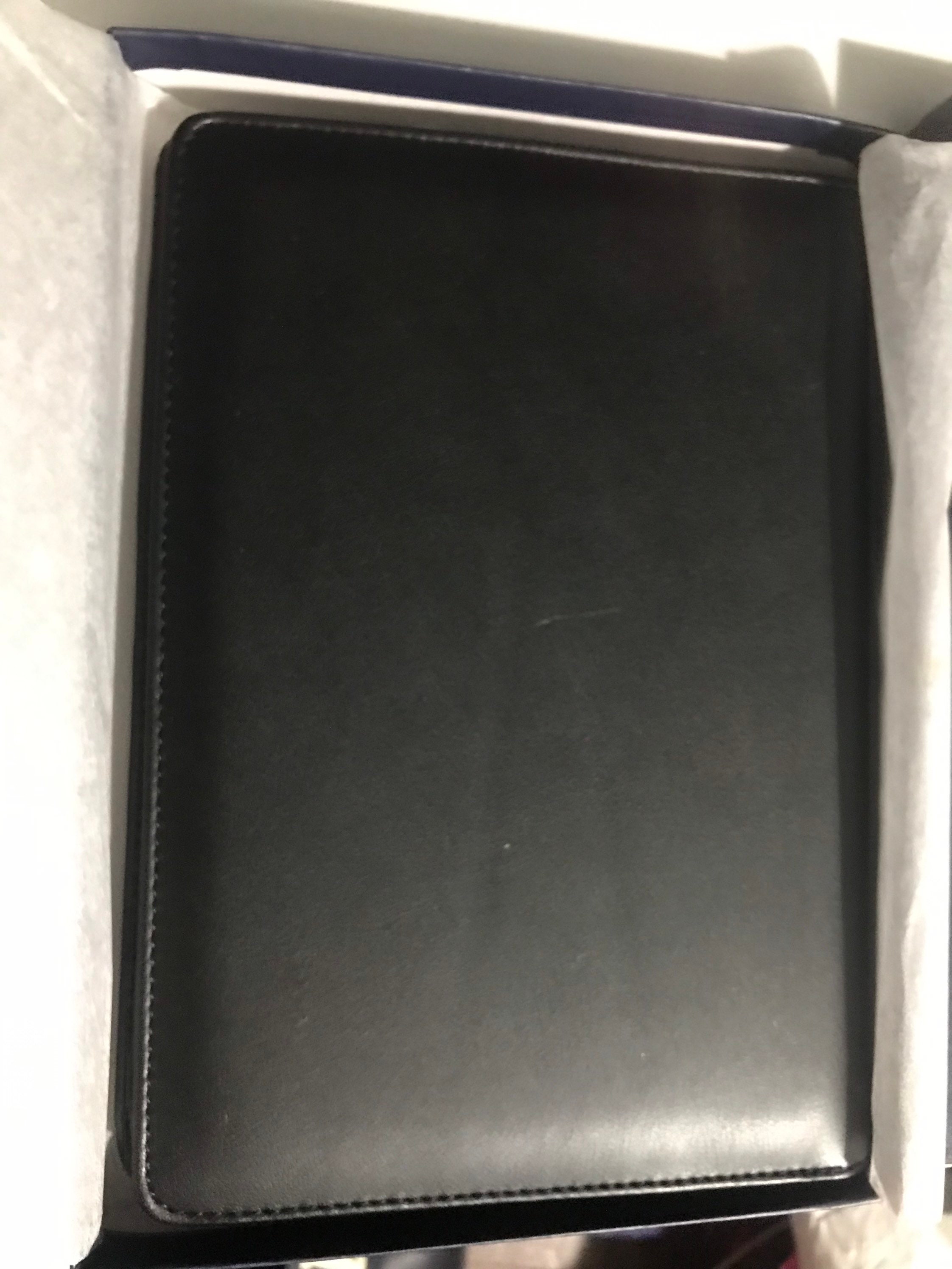 New in Box Vintage Carnival Cruise Line Employee Black Leather Agenda ...