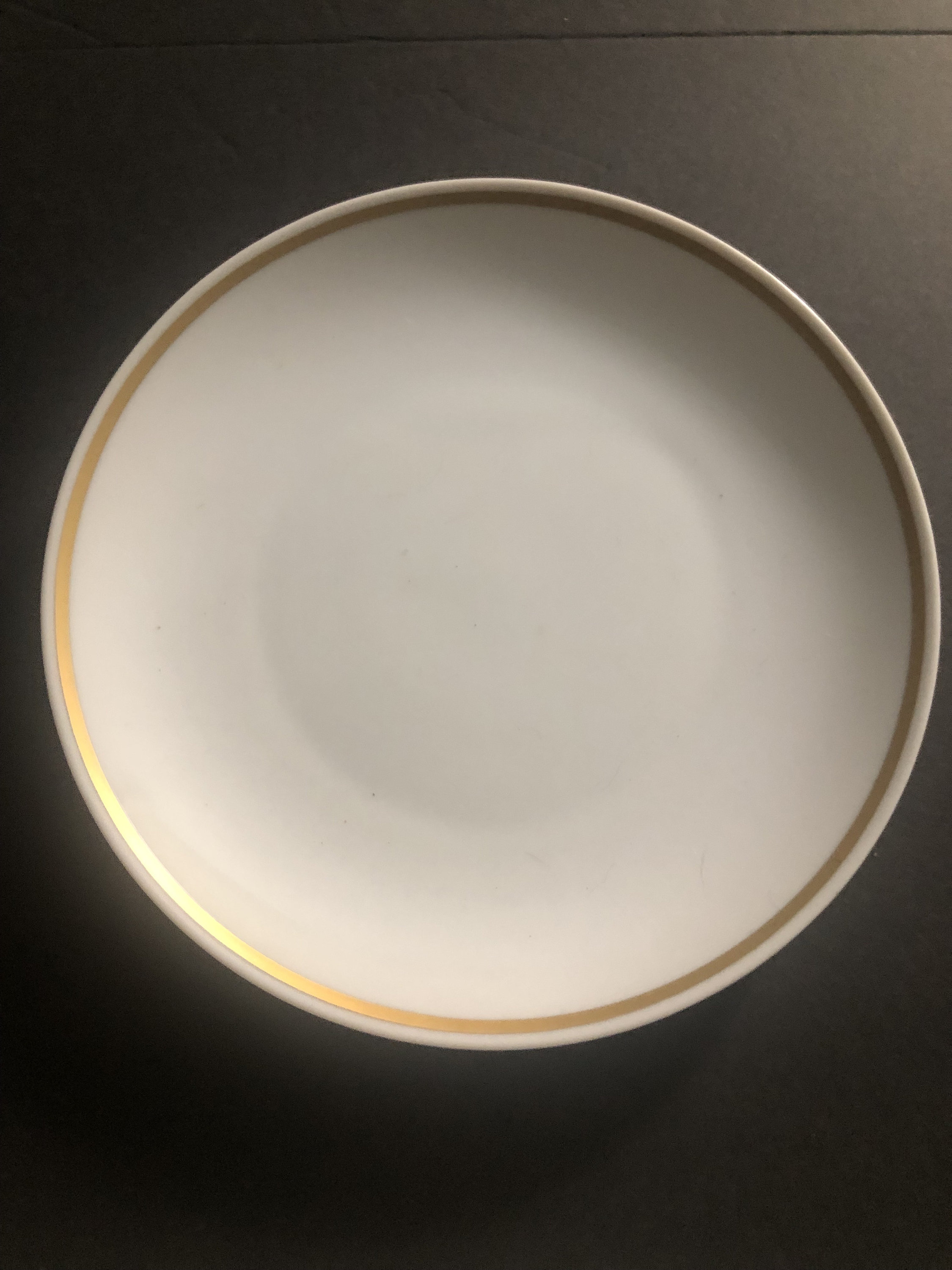 Pan Am Airlines 6 Salad/bread Plate 1st Bauscher Weiden Germany Gold ...