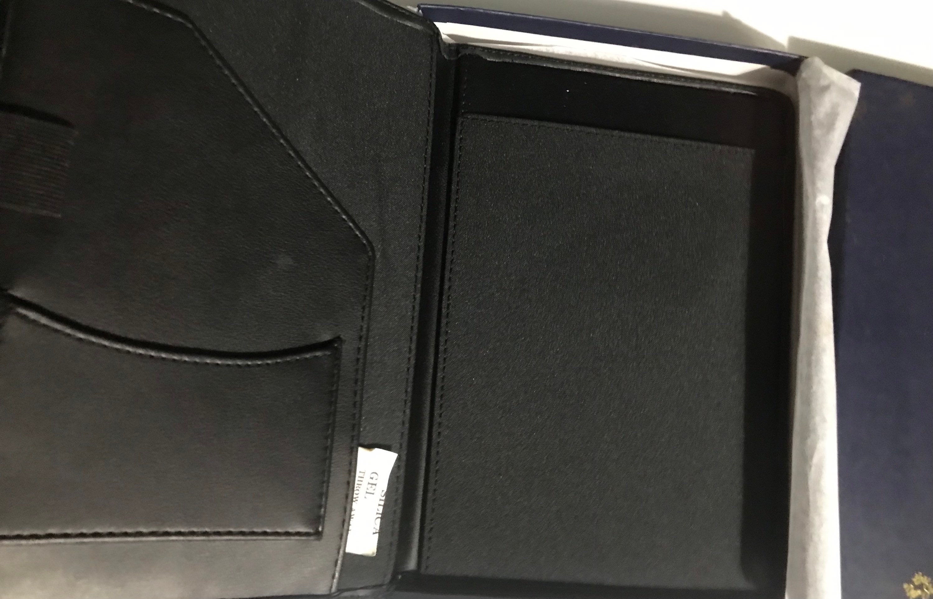 New in Box Vintage Carnival Cruise Line Employee Black Leather Agenda ...