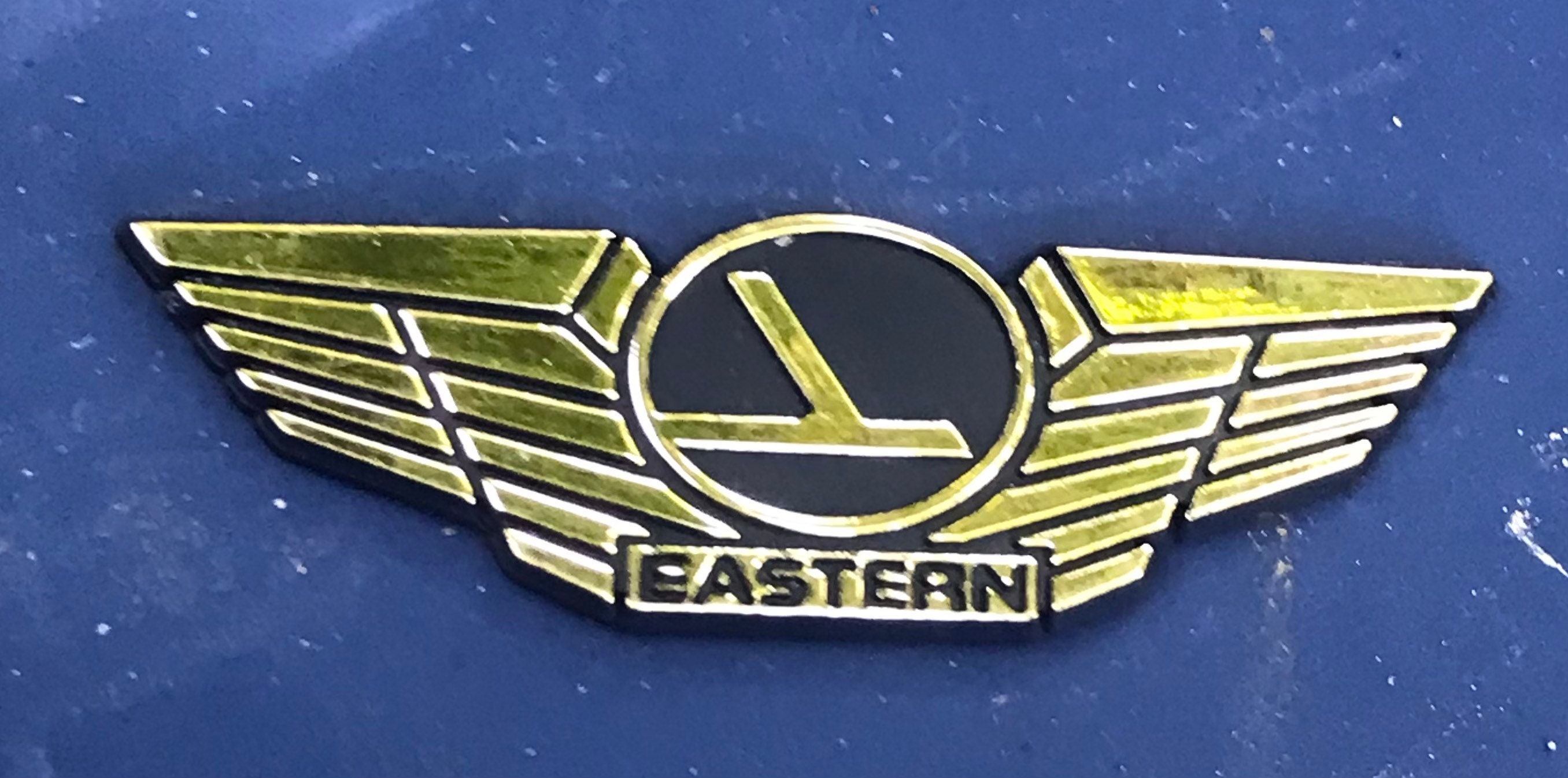 Vintage Eastern Airlines EAL In-flight Airplane Stick on Kiddie Wings ...