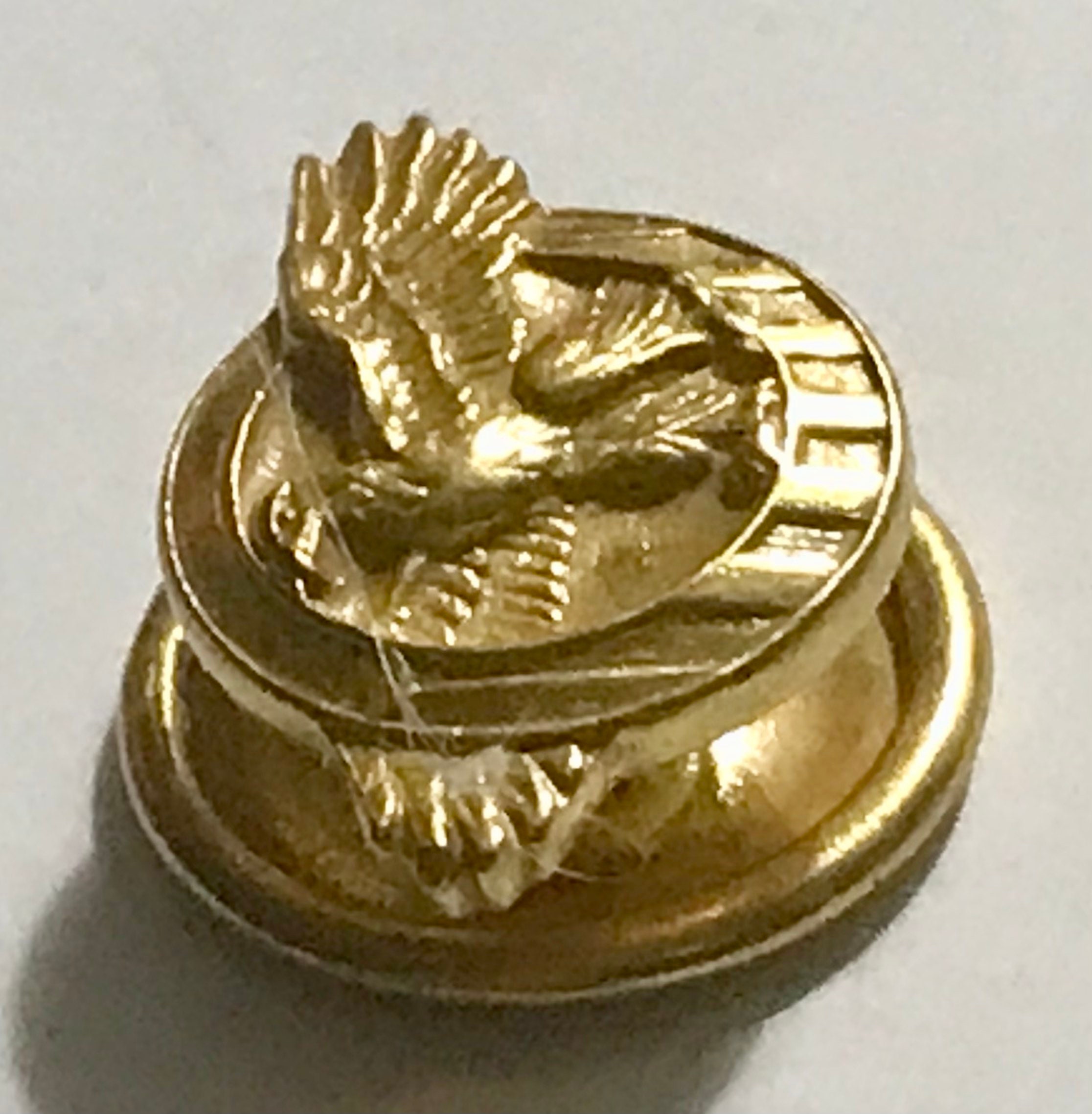 WWII US Air Force Ruptured Duck Button pin Cufflink Lapel Button - Etsy
