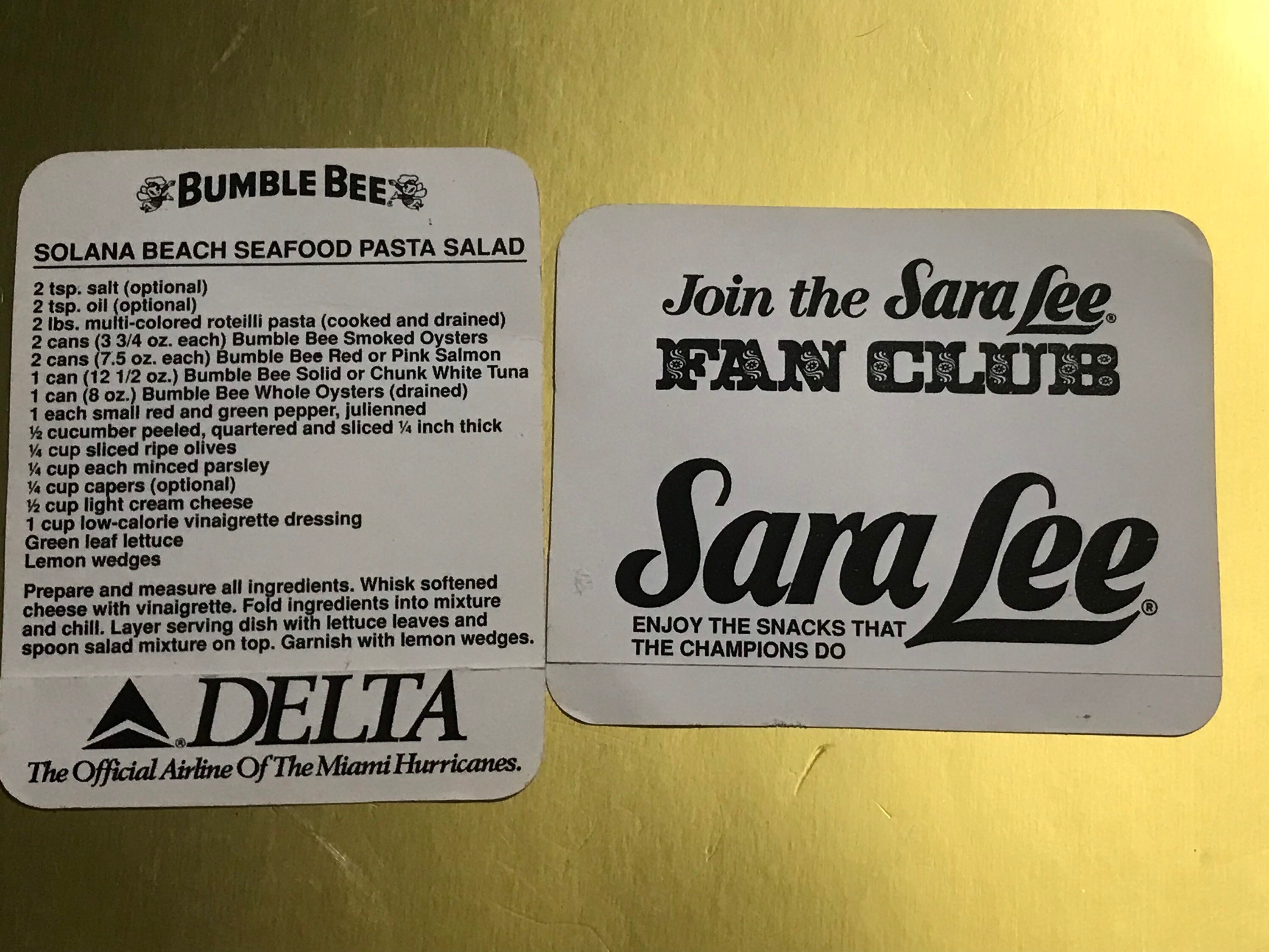 Vtg University of Miami Hurricanes Delta Airlines Saralee Hummel Tunika ...