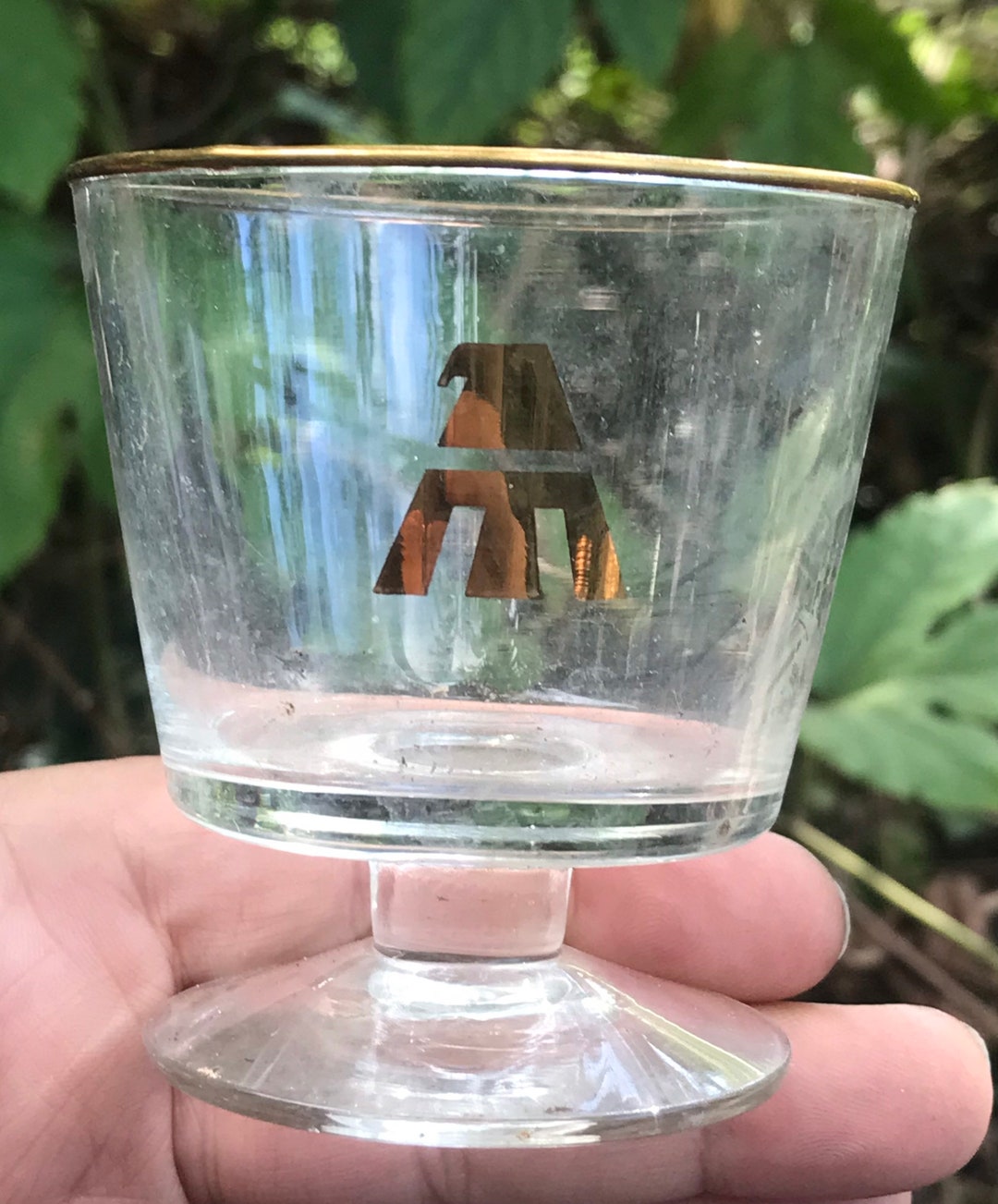 Vintage Pan Am Airlines Mexicana Air First Class Glass Mexico Airline ...
