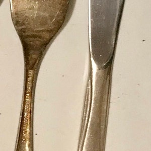 Vintage Pan Am Airlines in Flight Airplane Silverplate Silverware Fork ...