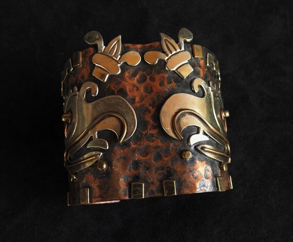 Vintage Casa Maya Hubert Harmon Mexico Mixed Metal Co… - Gem