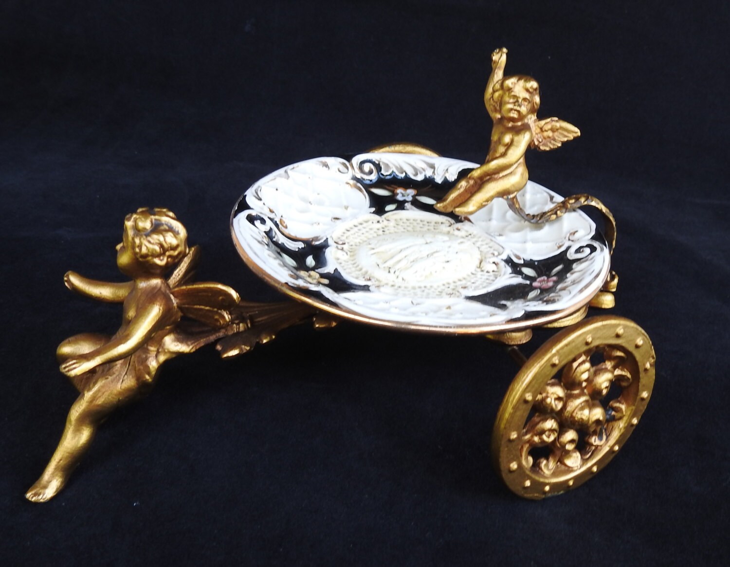 Vintage Rare Antique Cesello Greek Revival Ormolu Gilded | Etsy